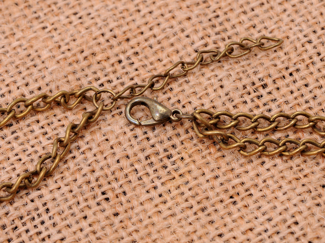 Alilang Golden Tone Multi Strands Layer Collar Style Chain Chunky ...